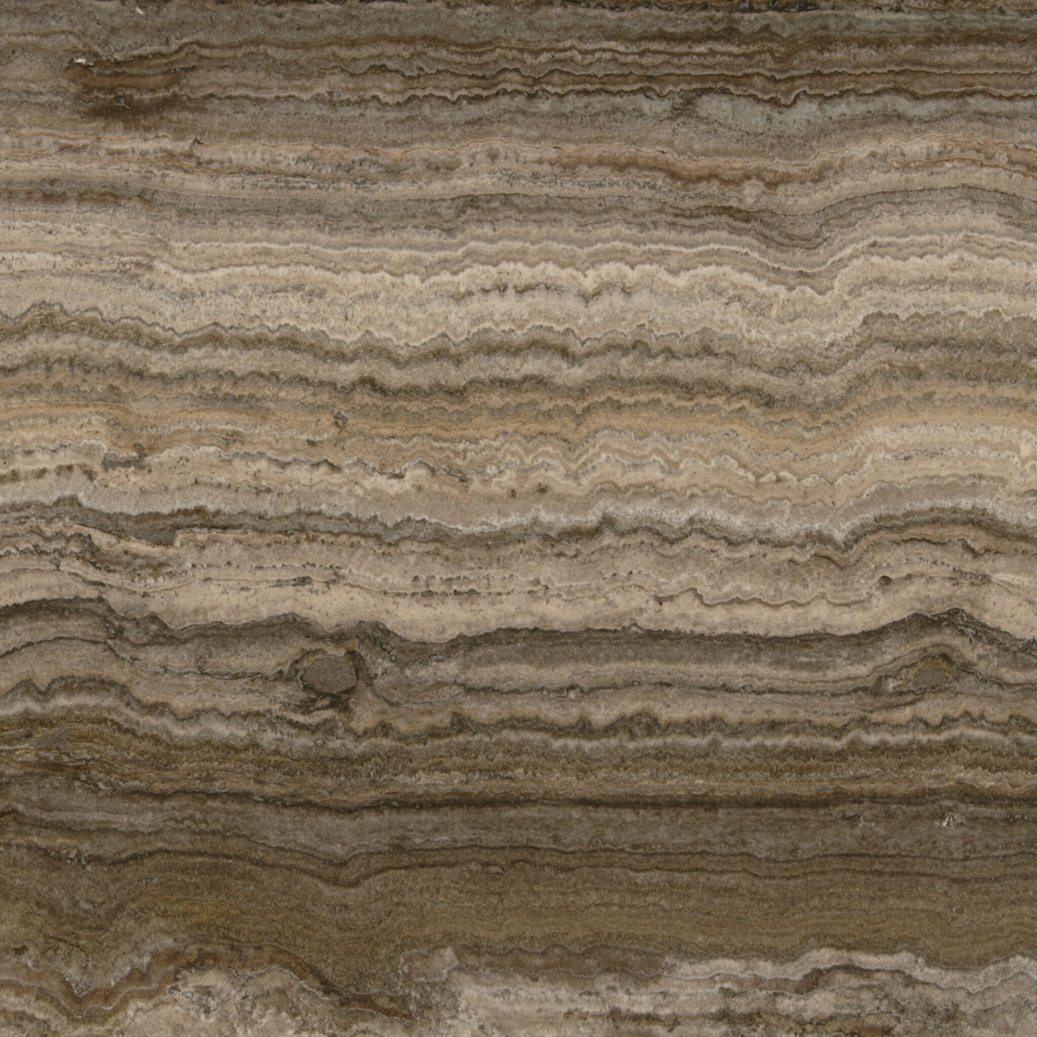 หินอ่อนทราเวอร์ทีน แพลทตินัม Travertine Platinum สีน้ำตาล แร่ขาวอมน้ำตาล